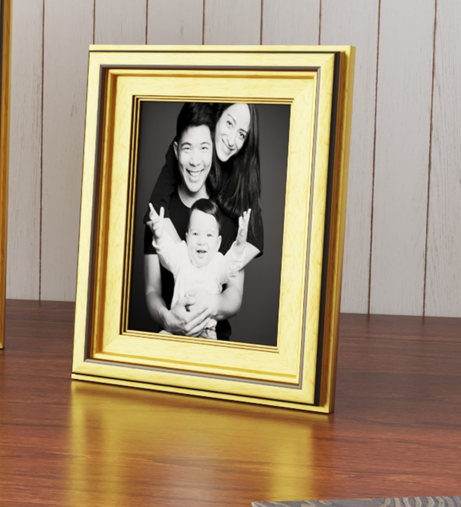 Buy Gold Synthetic Wood Photoframe by Art Street at 59% OFF by Art ...