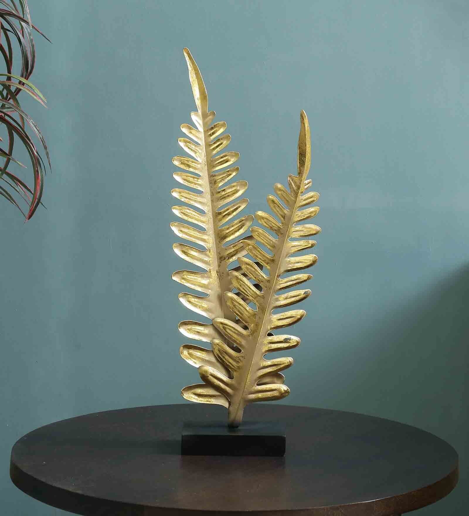 Buy Golden Fern Table Decor By The Shining Rays at 17% OFF by The ...