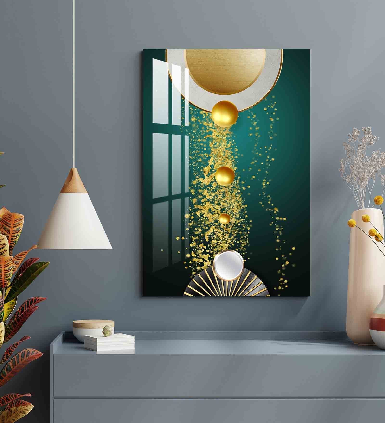 Buy Golden Balls Acrylic Art Prints at 21% OFF by The Next Decor ...