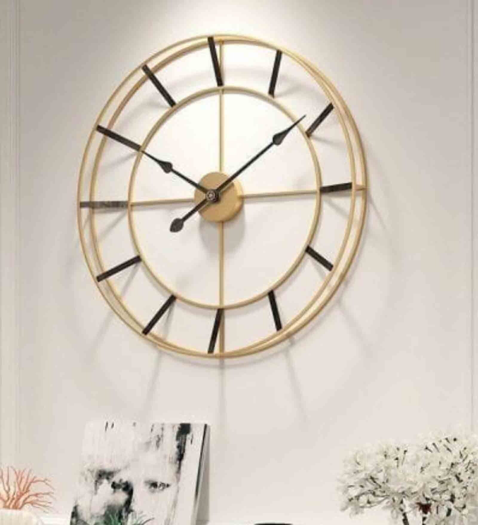 Buy Gold Metal Oriental Novelty Wall Clock at 31% OFF by Astro Home ...