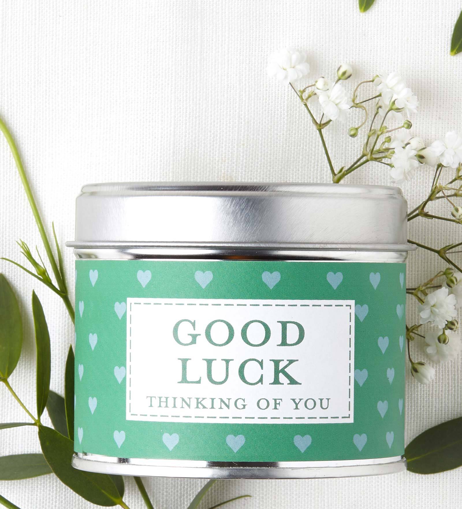 Buy Good Luck Wishes Scented Tin Jar Candle at 76% OFF by Aromatic ...