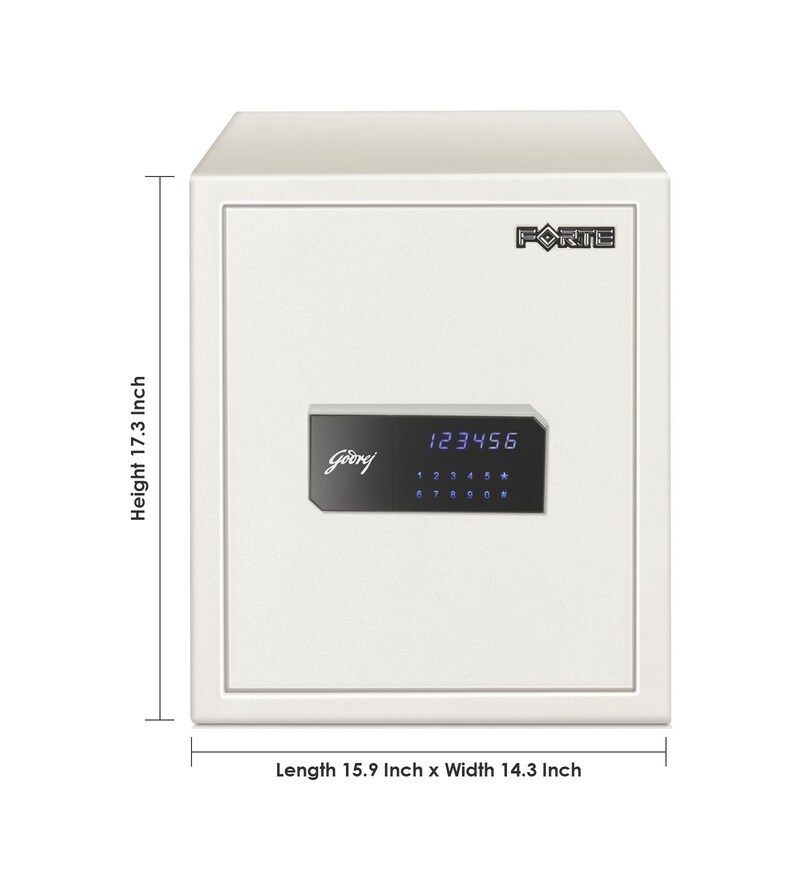 Buy Forte 40 Litres Electronic Safe by Godrej Security Solutions Online ...