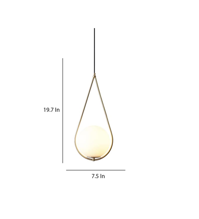 Buy Gold Metal Darwin Hanging Pendant Light By Wakefit Online - Cluster Hanging Lights - Ceiling ...