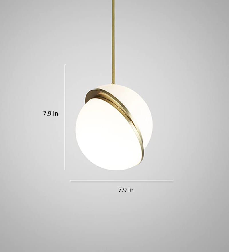 Buy Gold Metal Fleming Hanging Pendant Light By Wakefit Online - Cluster Hanging Lights ...