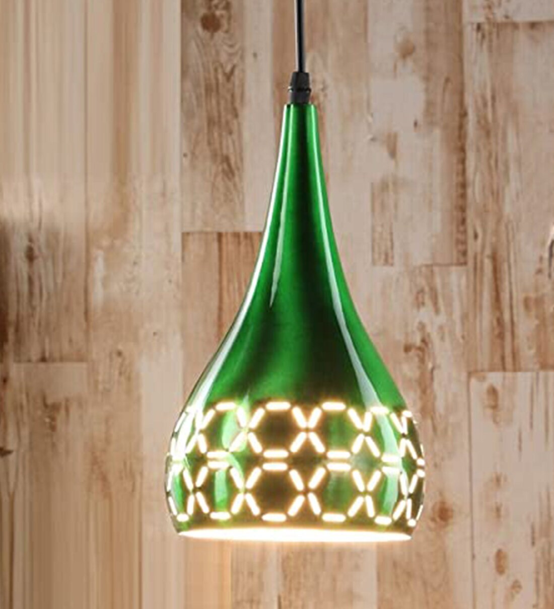 Buy Magneto Green Metal Hanging Light at 15% OFF by Greywings | Pepperfry