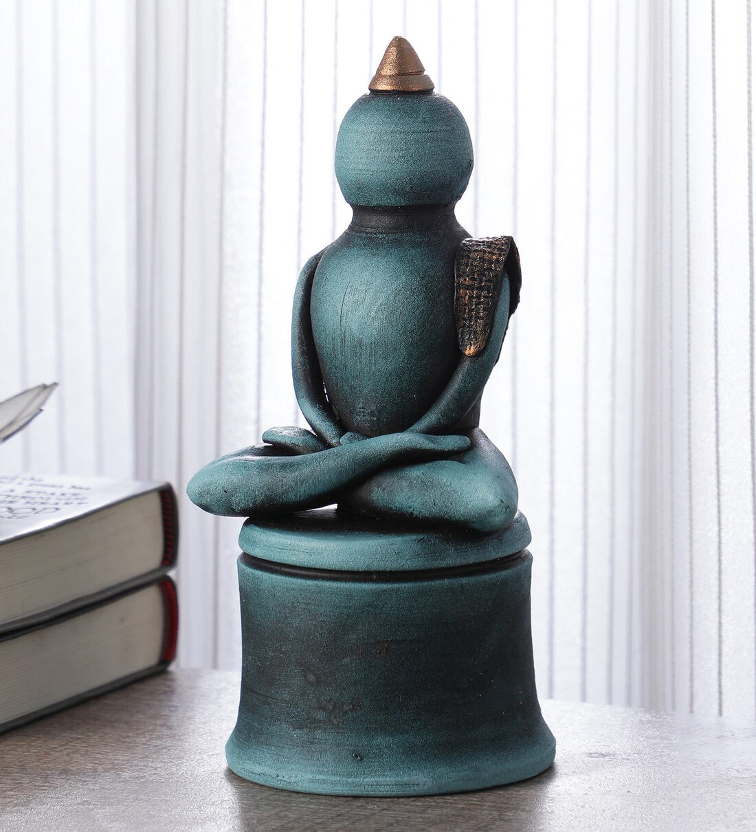 Buy ONVAY Terracotta Showpiece Statue For Home Decor Online - Human ...
