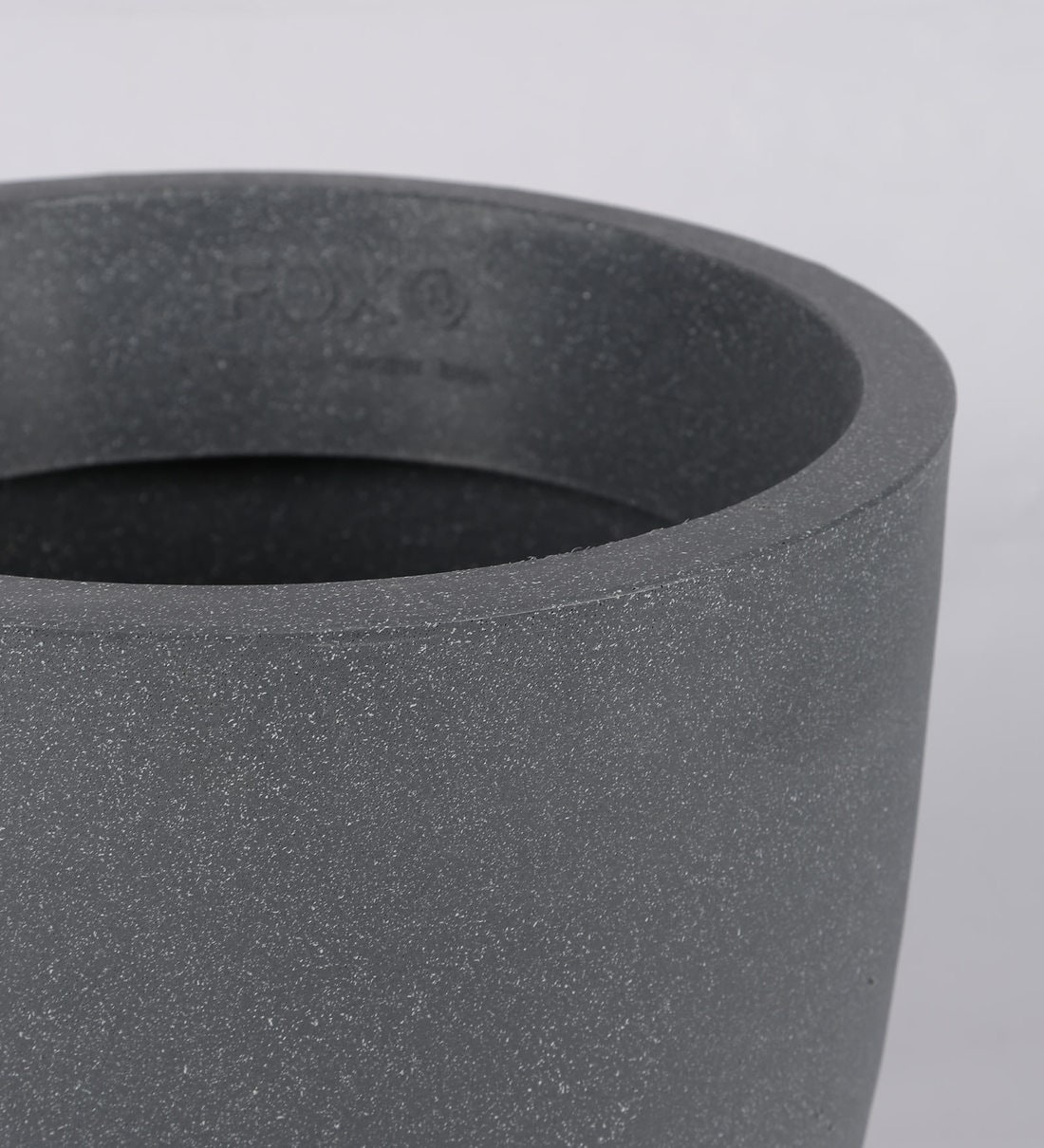Buy Grey Polymer Cup Shaped Large Planter by Yuccabe Italia Online ...