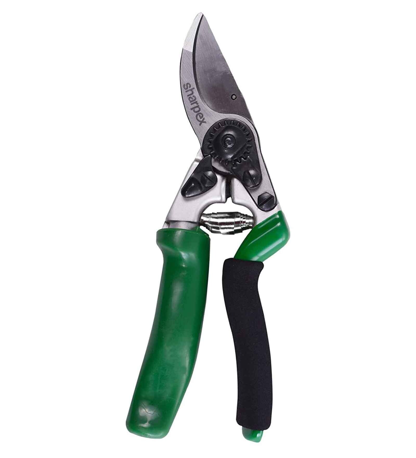 Buy Green Carbon Steel Secateurs Gardening Tool at 42% OFF by Sharpex ...