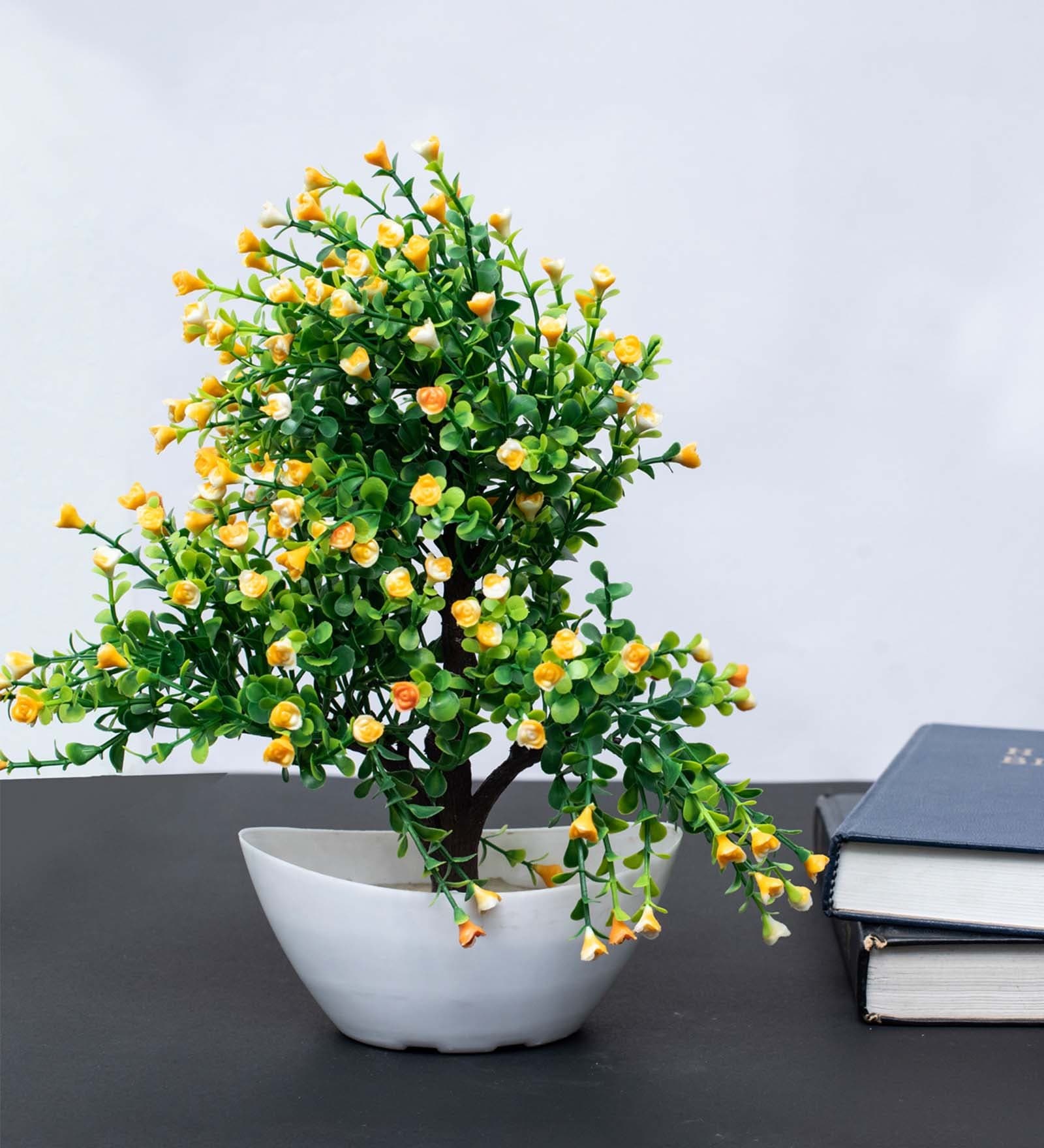Buy Green Plastic Artificial Bonsai with Plastic Base by APS at 23% OFF ...