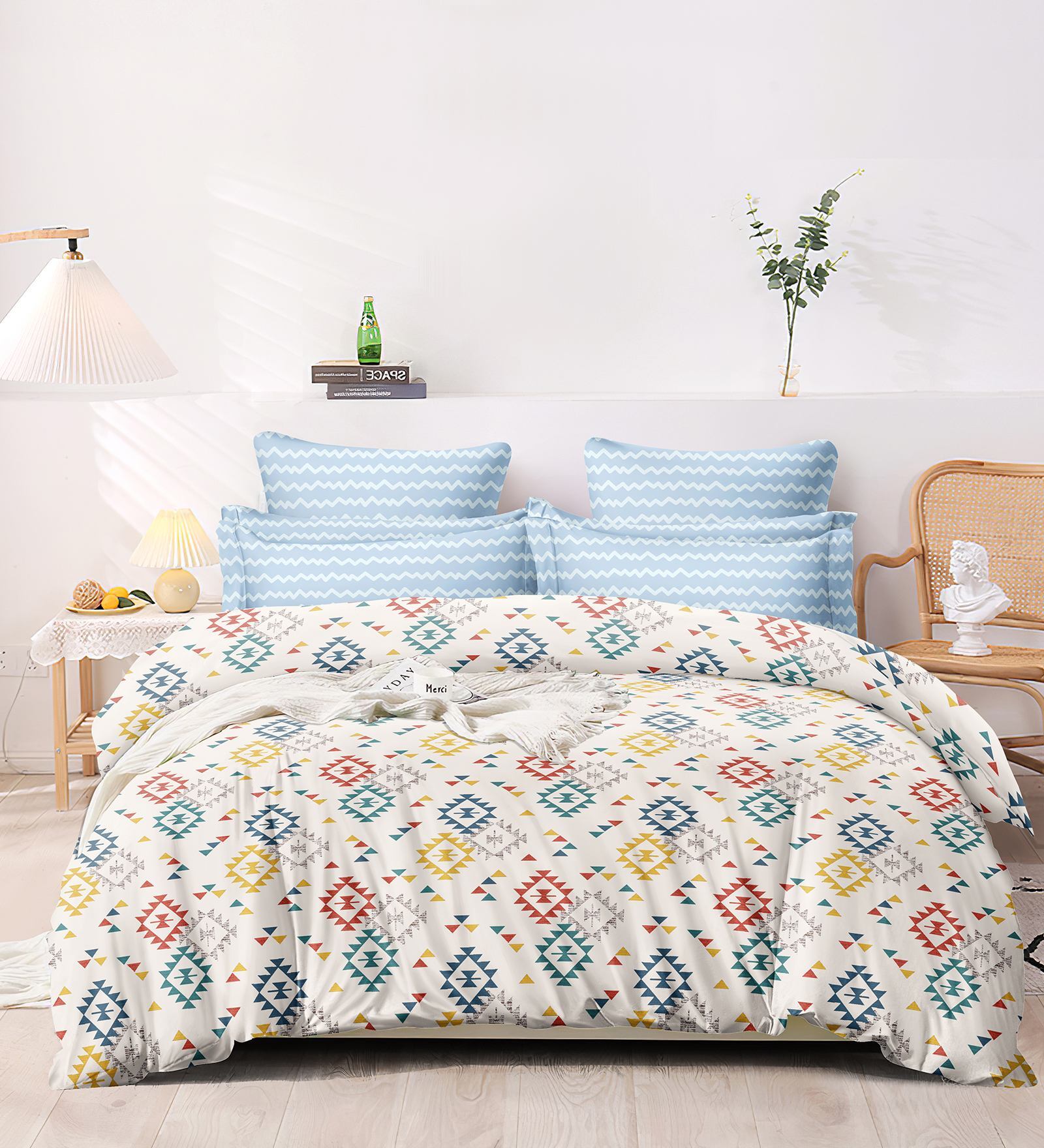 Buy Green Polyester 350 GSM Double Bed Comforter by Homewards at 71% ...