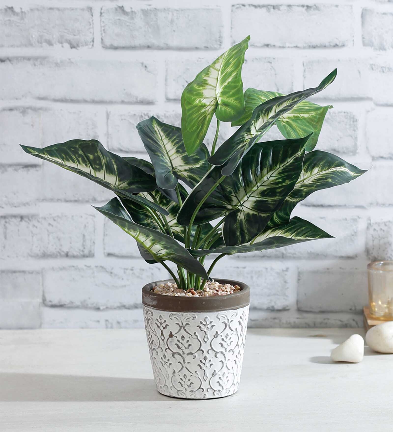 Buy Polyester Decorative Green Bonsai With Pot Artificial Plant at 24% ...