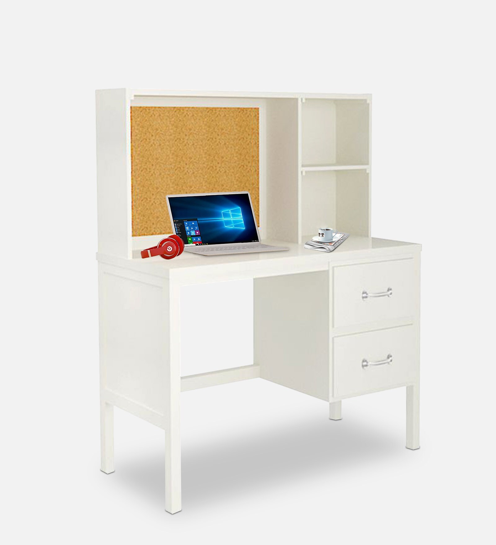 Buy Greene Study Table in White & Beige Colour by Malina Online - Kids ...