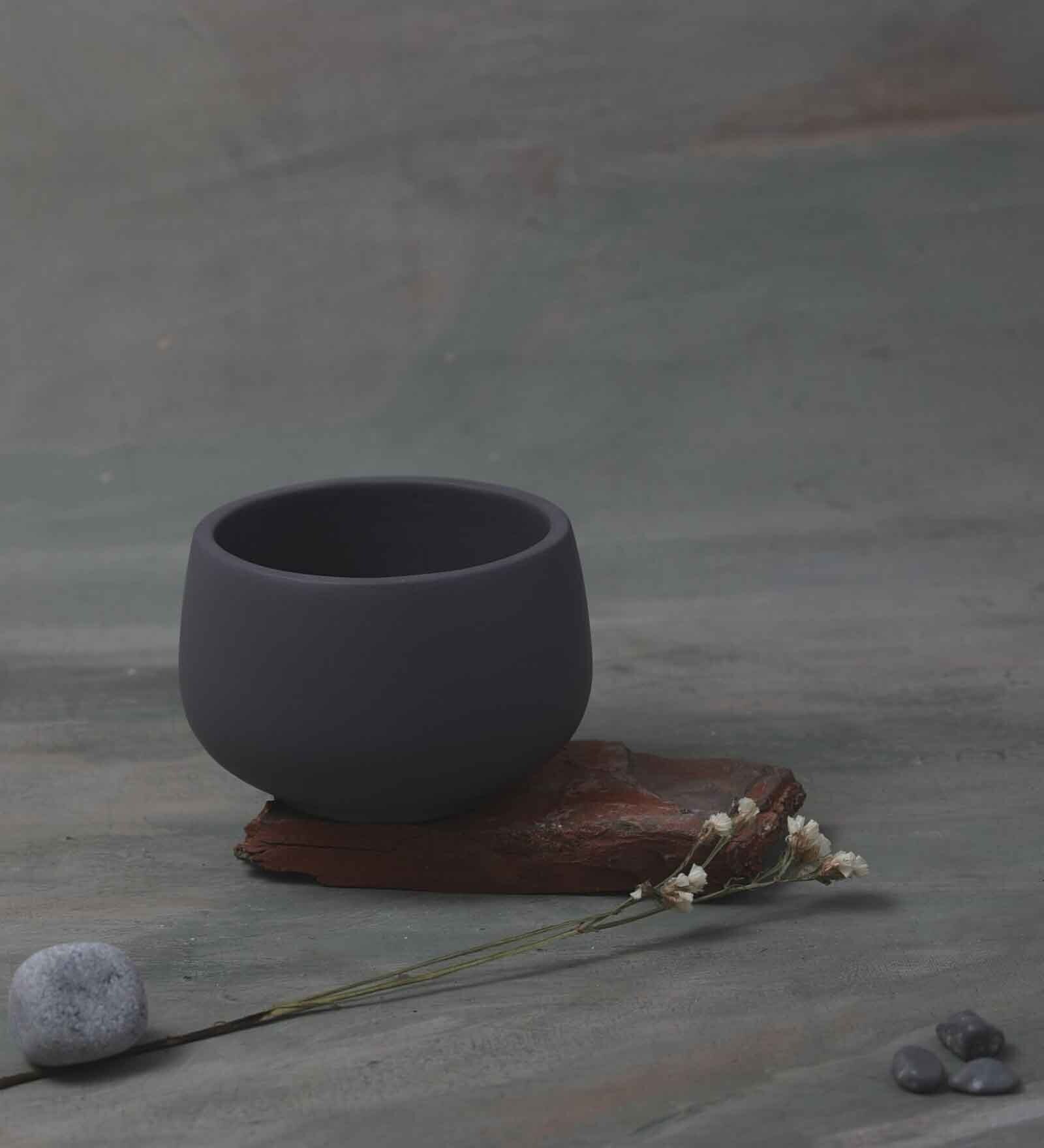 Buy Grey Clay Eco-Friendly Desk Planter (Set Of 2) at 25% OFF by Earthy ...