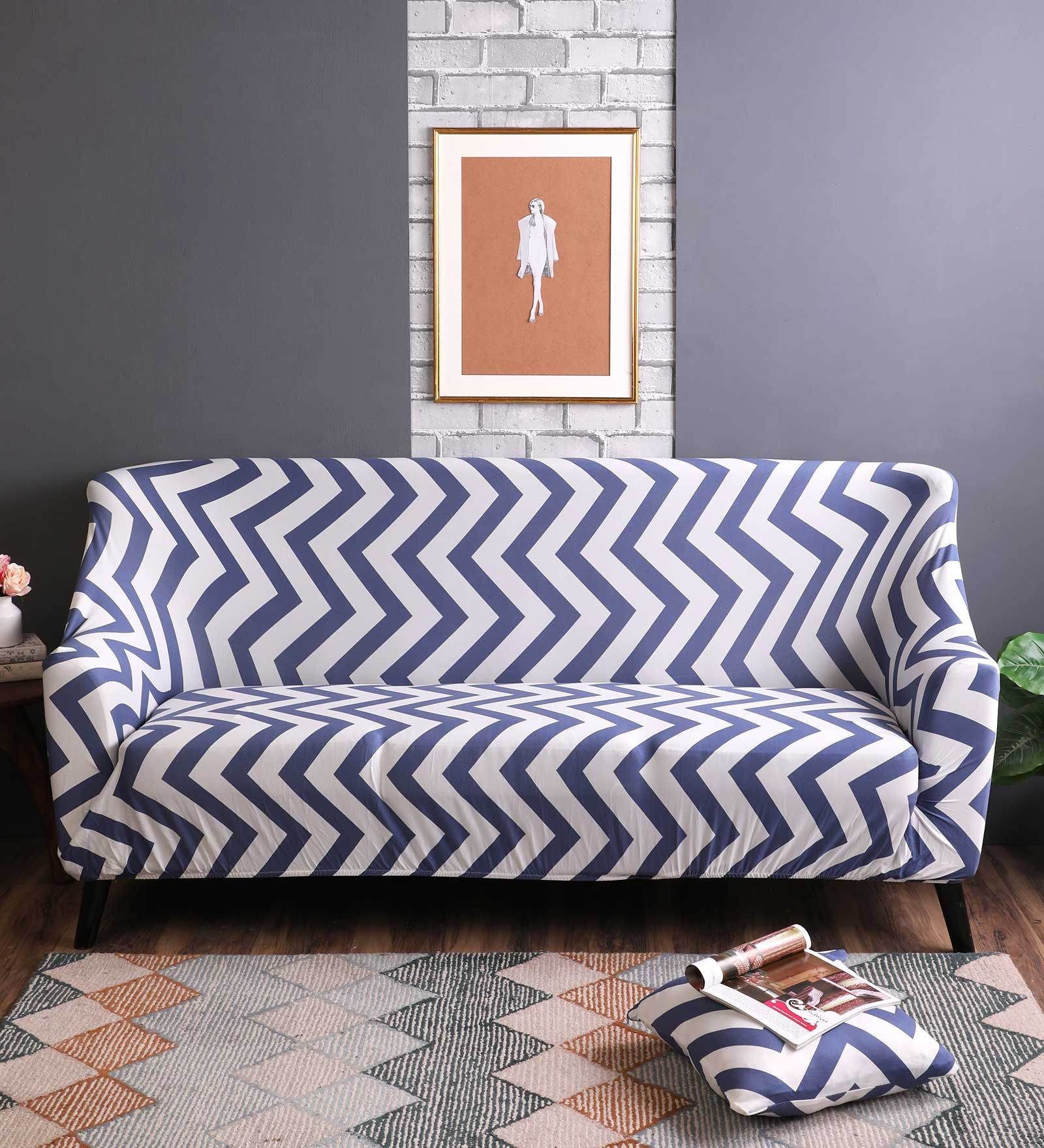 Buy Grey Polyester Sofa Cover by House of Quirk at 37% OFF by House of ...