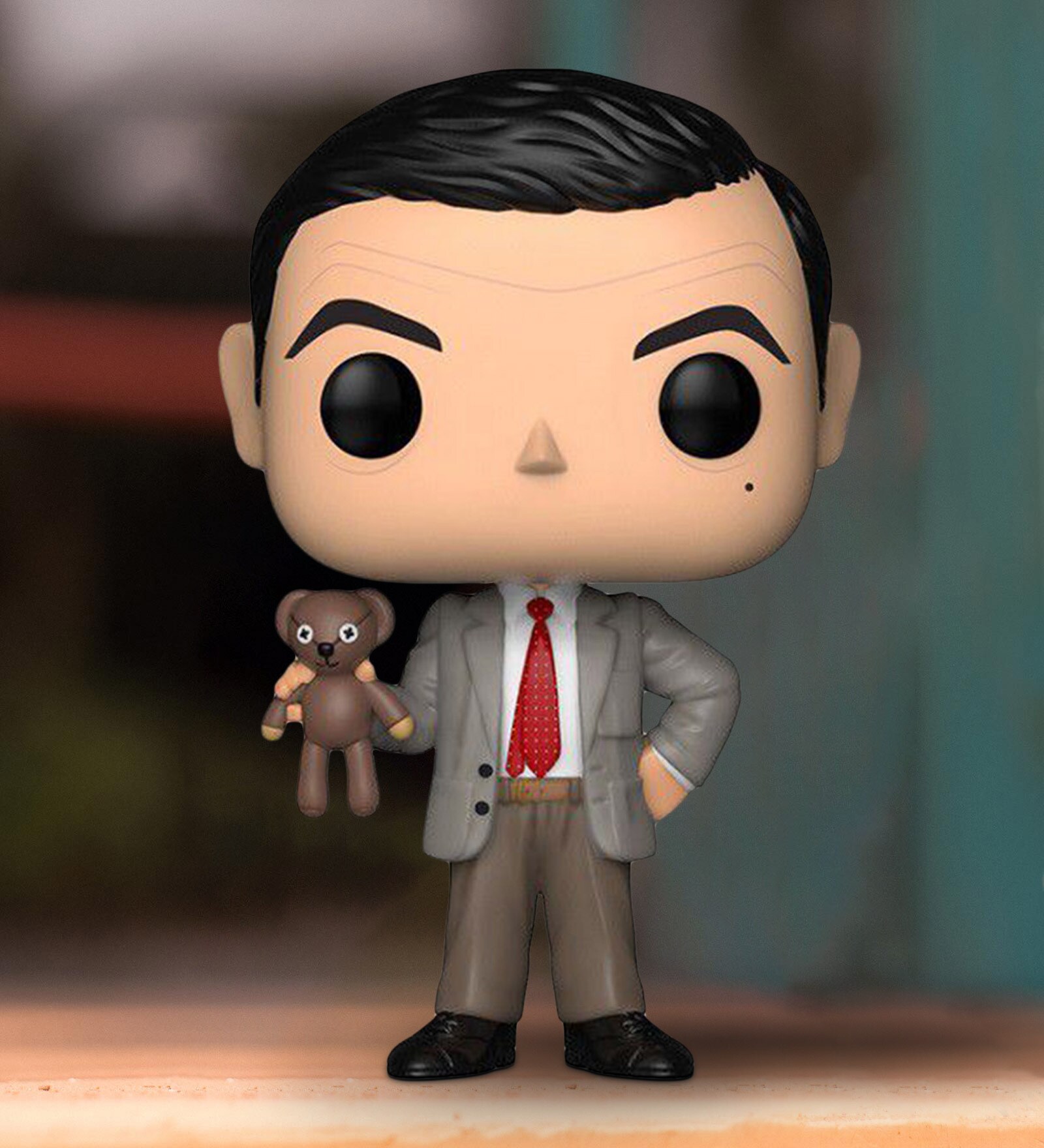 Buy Grey PVC Vinyl Mr Bean Pop Culture Curios by Funko Online - Super ...