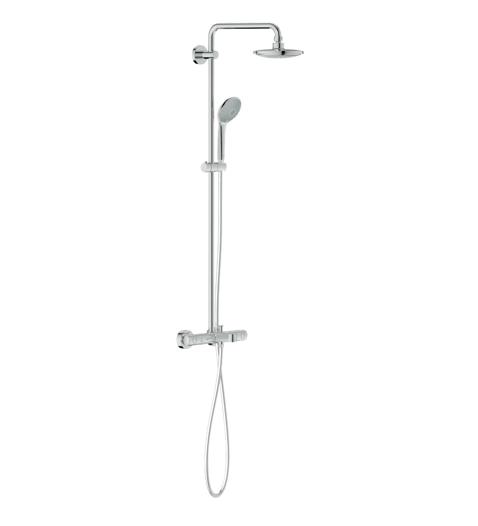 Buy Grohe Euphoria System Silver Brass 180 Shower System with Bath ...