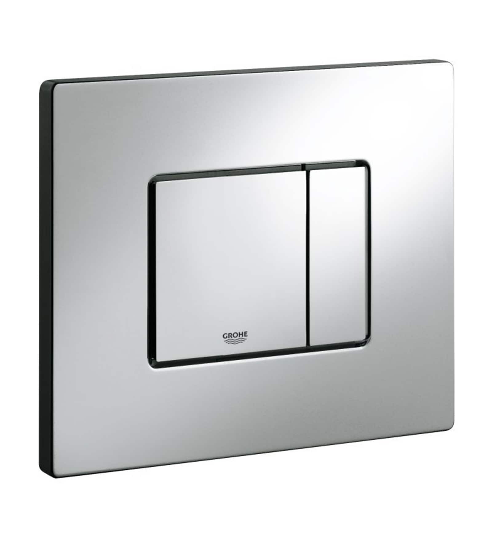 Buy Grohe Skate Cosmopolitan Chrome Stainless Steel Flush Plate (Model ...