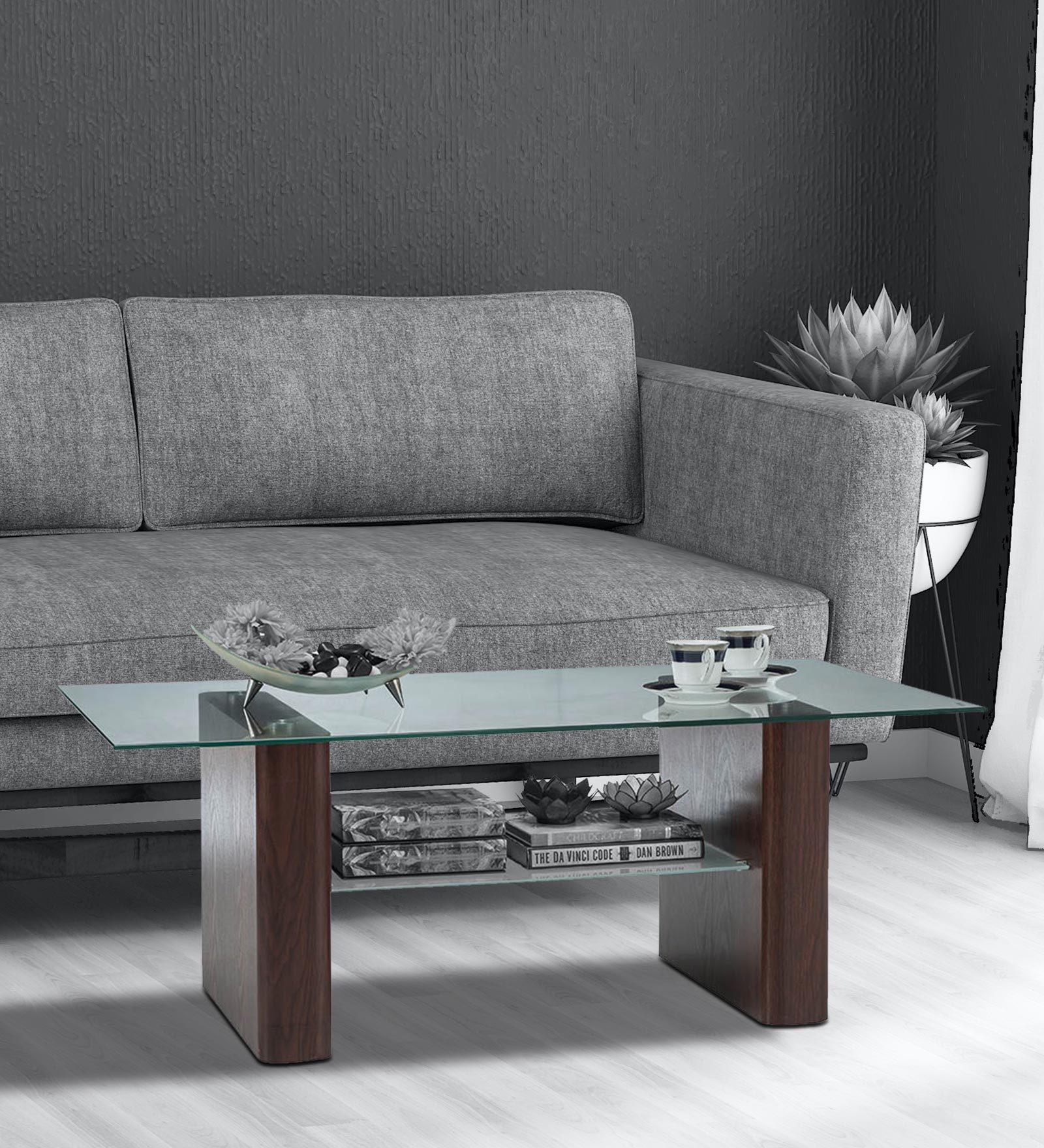 Buy Grove Coffee Table in Brown Colour at 50% OFF by Durian | Pepperfry