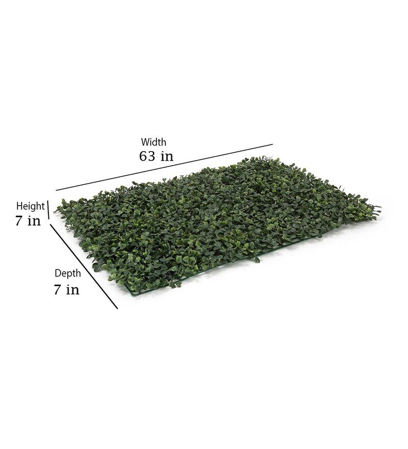 Buy Green Plastic Meadows Grass Artificial Grass by @home Online ...