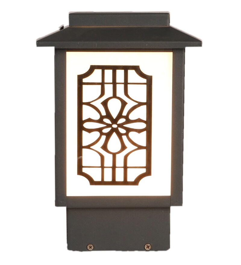 Buy Grey Iron Gate Lights By Eliante By Jainsons Lights Online - Gate ...