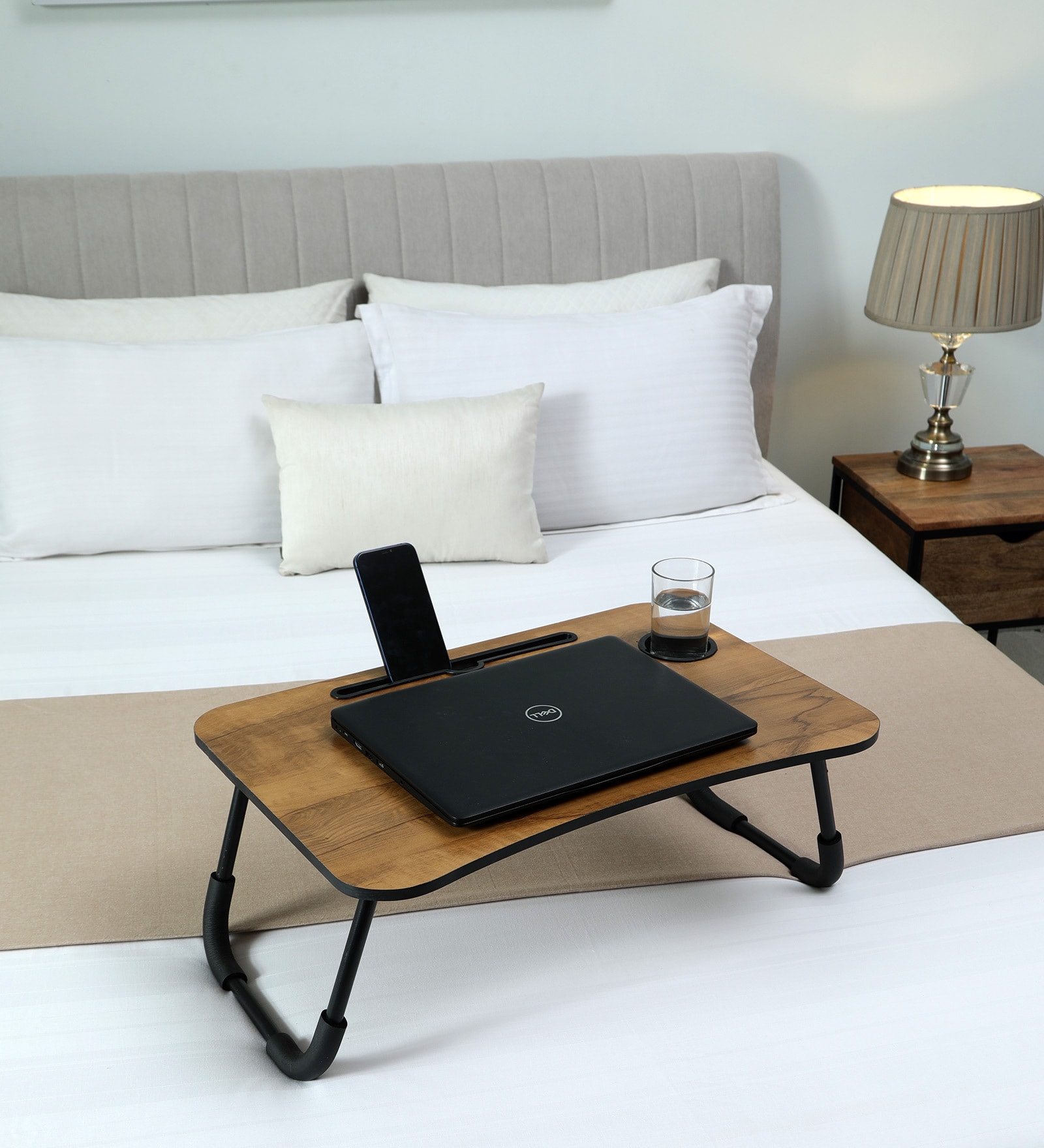 Buy Portable Laptop Table in Black Colour at 75% OFF by Gizga ...