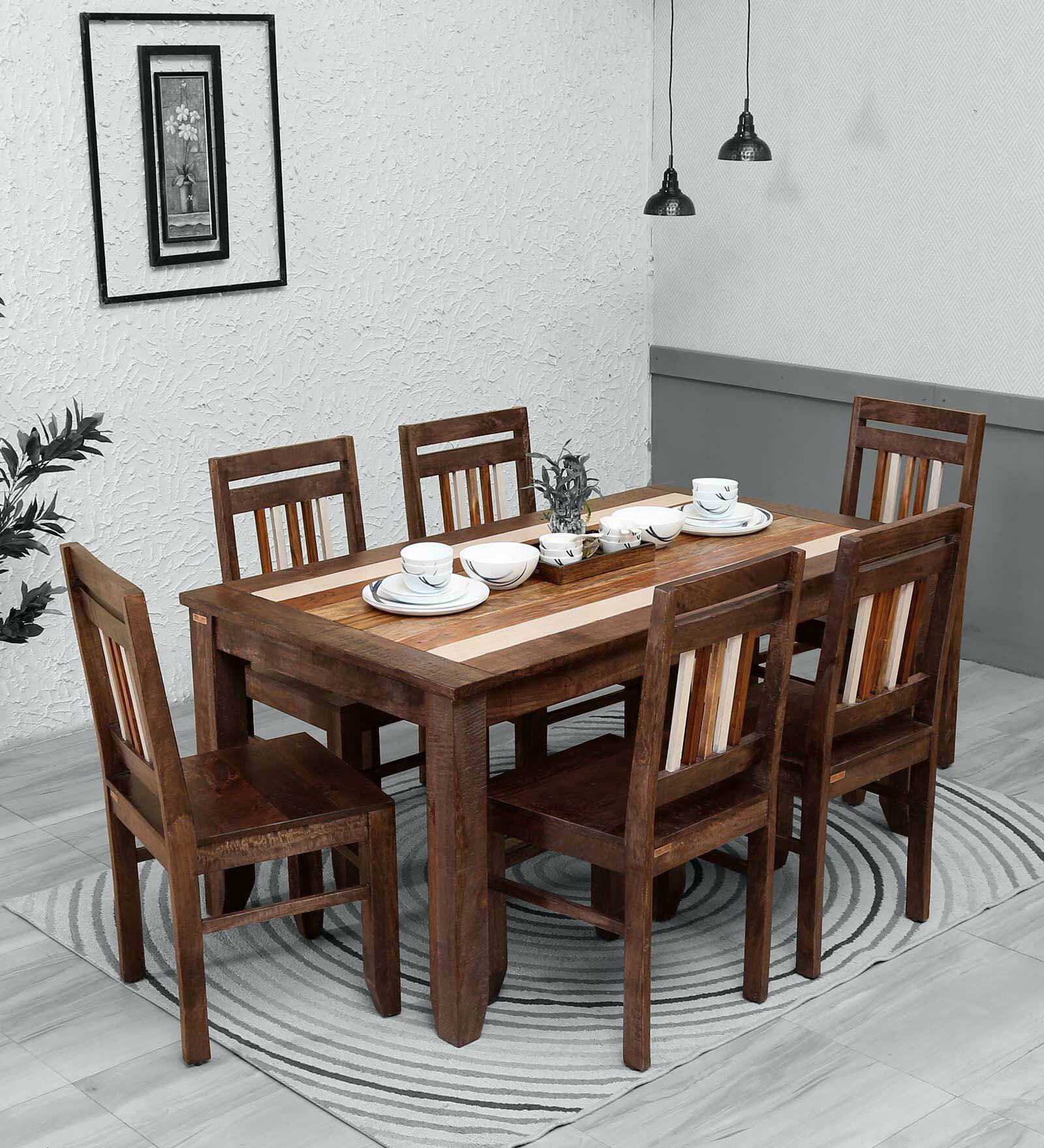 Buy Gypsy 6 Seater Dining Set at 2% OFF by Bohemiana from Pepperfry ...