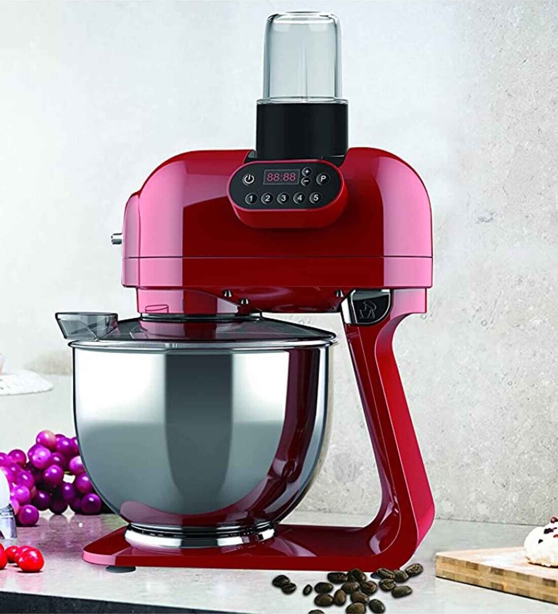Buy Hafele Klara Highline 1000W Kitchen Machine in Red Colour Online ...