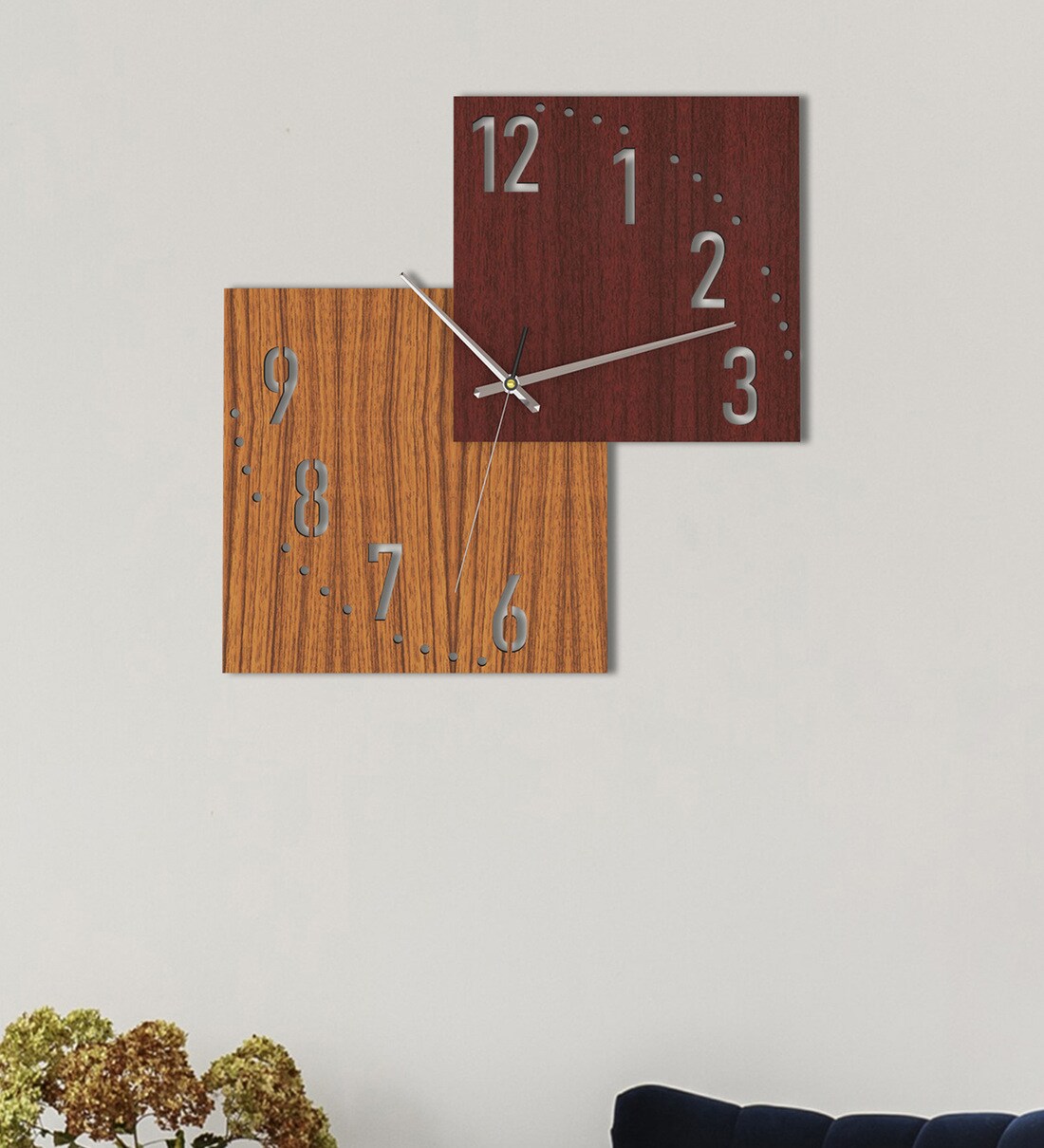 Buy Miller Handcrafted Cream Colour MDF Wall Clock at 41% OFF by Planet ...