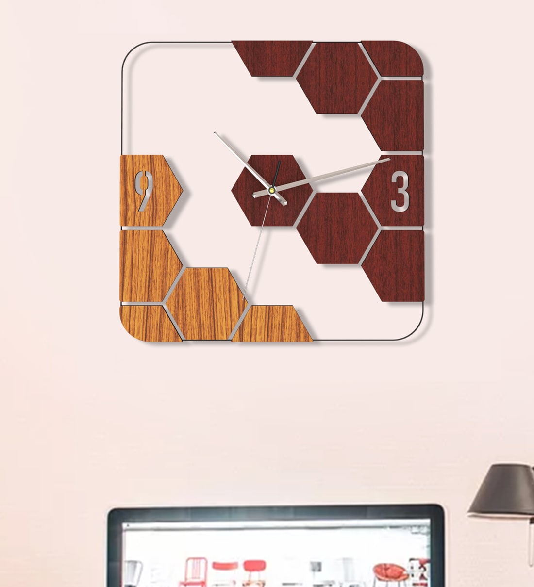 Buy Cream MDF Eclectia Novelty Wall Clock at 5% OFF by Planet Decor ...