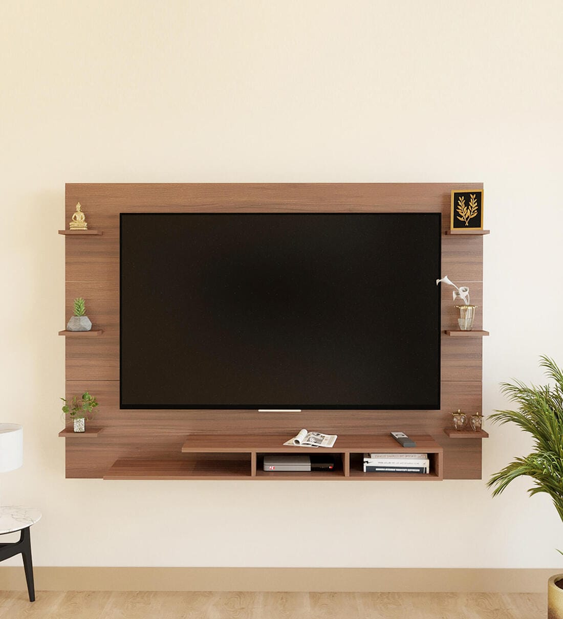 Buy Harrison Tv Unit In Exotic Teak Finish at 38% OFF by Furneaser ...