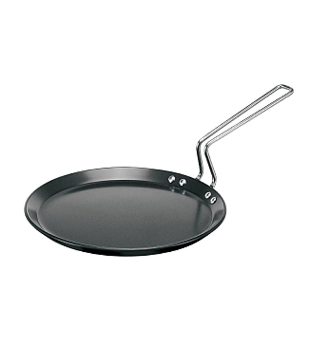 Buy Futura Hard Anodized Flat Tawa by Hawkins by Hawkins | Pepperfry