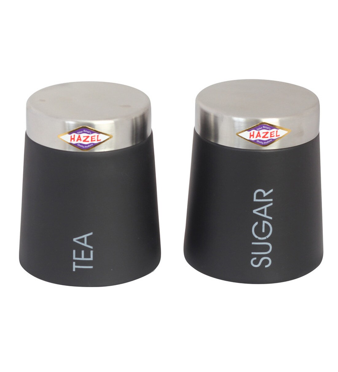 Buy Hazel Black 700ML 2-piece Tea and Sugar Container Set at 14% OFF by ...