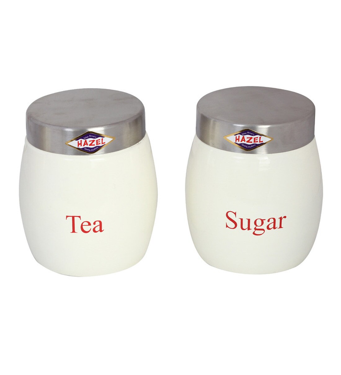 Buy Hazel White 900ML 2-piece Tea and Sugar Container Set at 11% OFF by ...