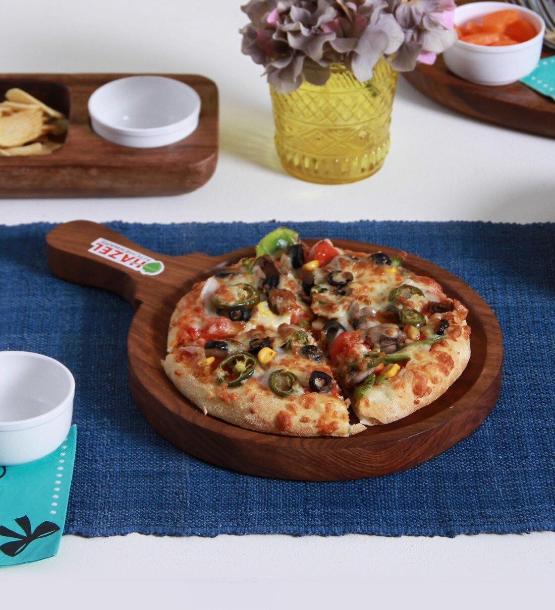 Buy Hazel Wood Pizza Board at 61% OFF by Hazel | Pepperfry