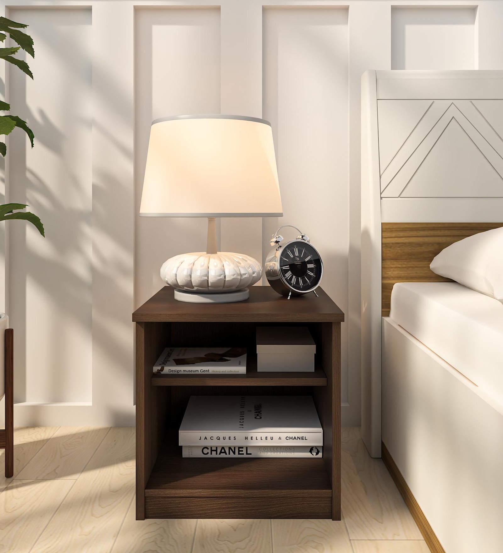 Buy Hamiko Bedside Table in Akazia Brown Finish at 42% OFF by Mintwud ...