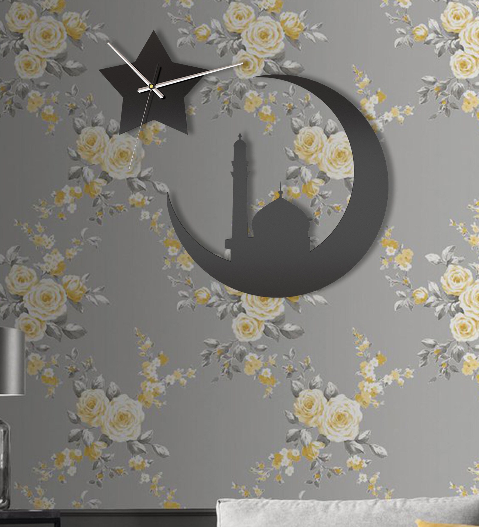 Buy Black MDF Handcrafted Modern Wall Clock at 23% OFF by Planet Decor ...