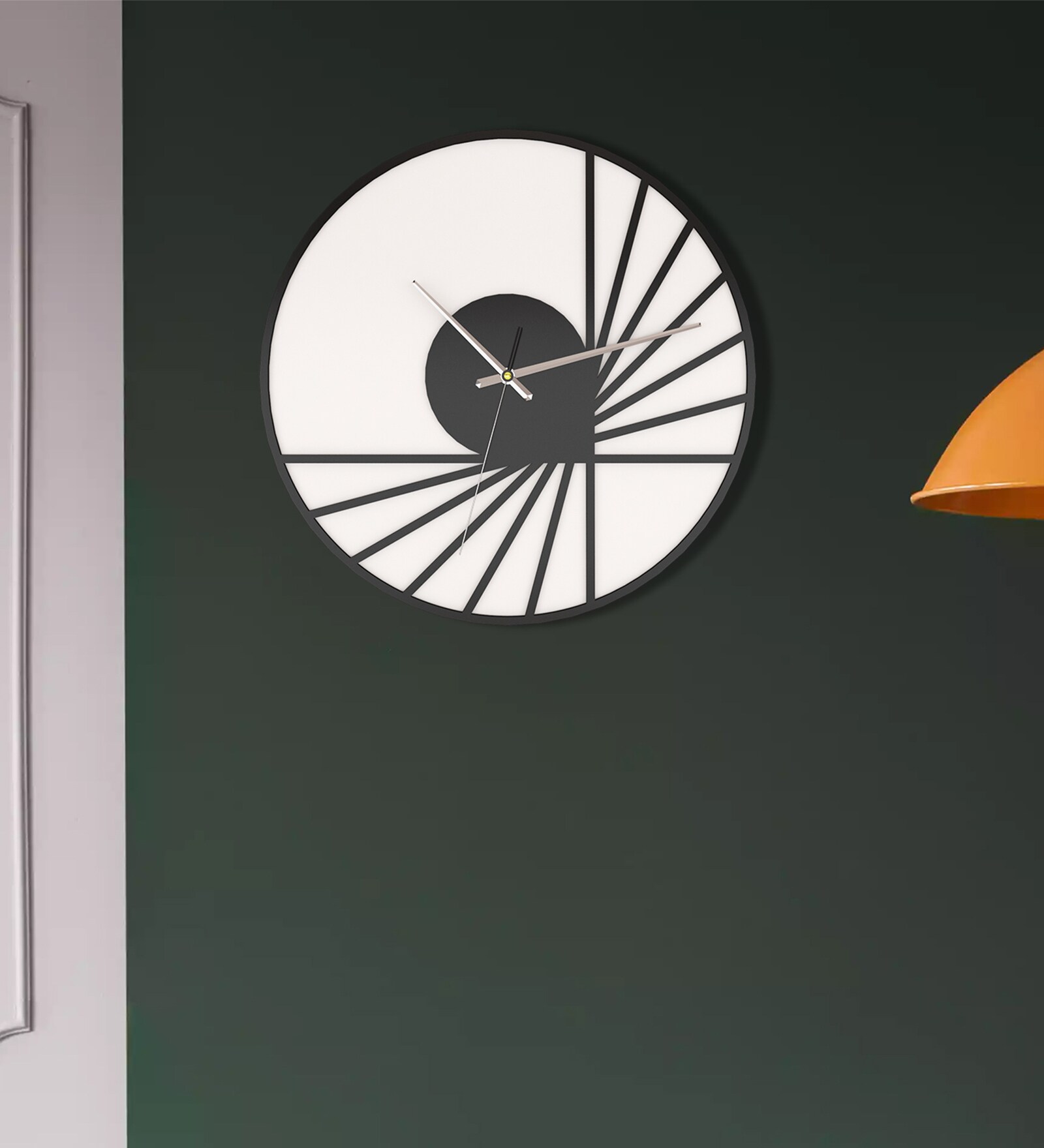 Buy Play Handcrafted Black MDF Wall Clock at 10% OFF by Planet Decor ...