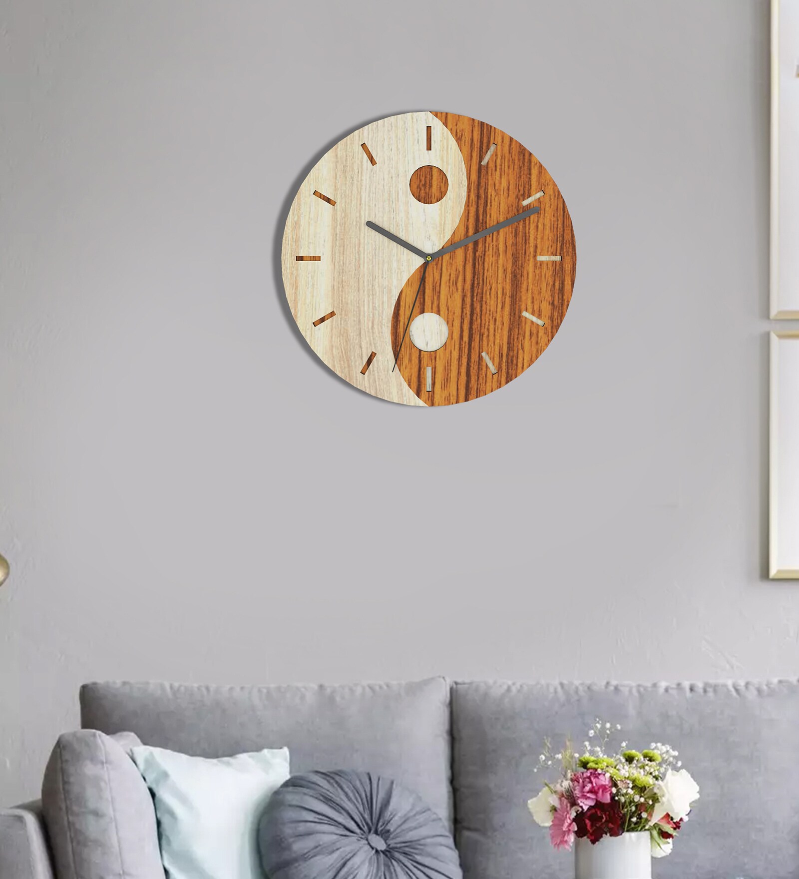Buy Brown MDF Ancient Novelty Wall Clock at 16% OFF by Planet Decor ...