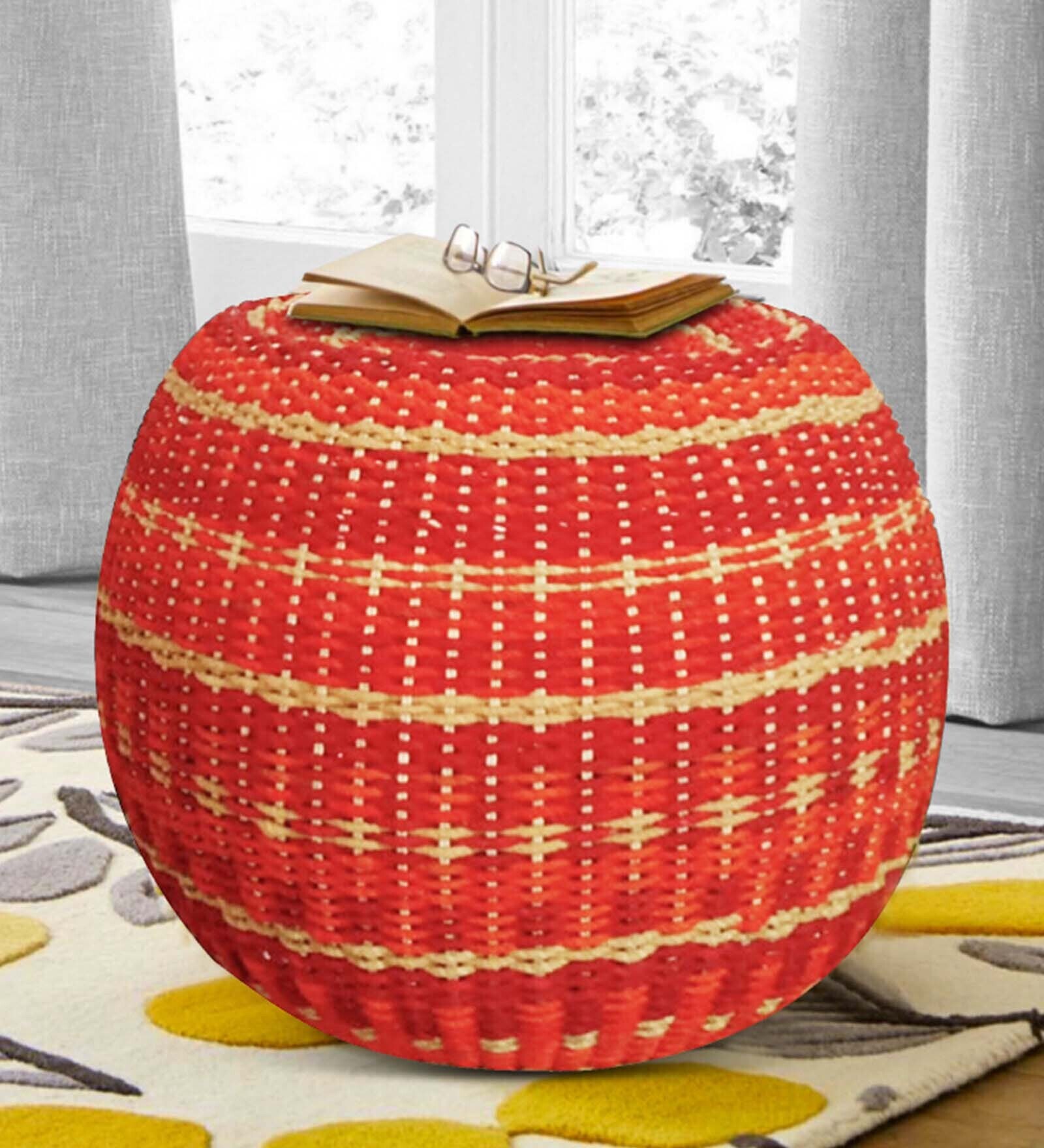 Buy Handcrafted Stool in Multicolour at 5% OFF by IRA | Pepperfry