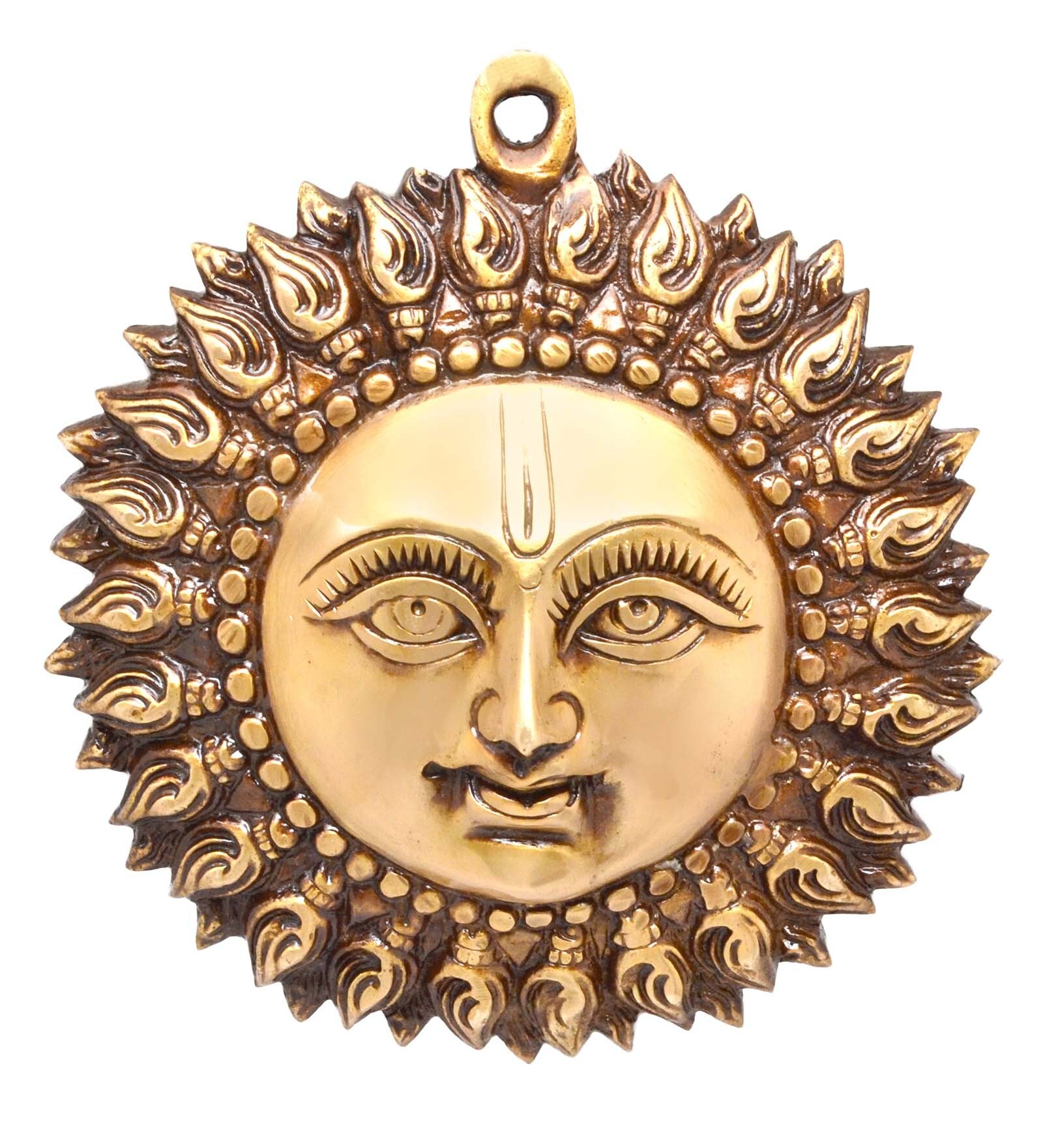 Buy Bronze Brass Smiling Sun Idol by Handecor at 27% OFF by Handecor ...