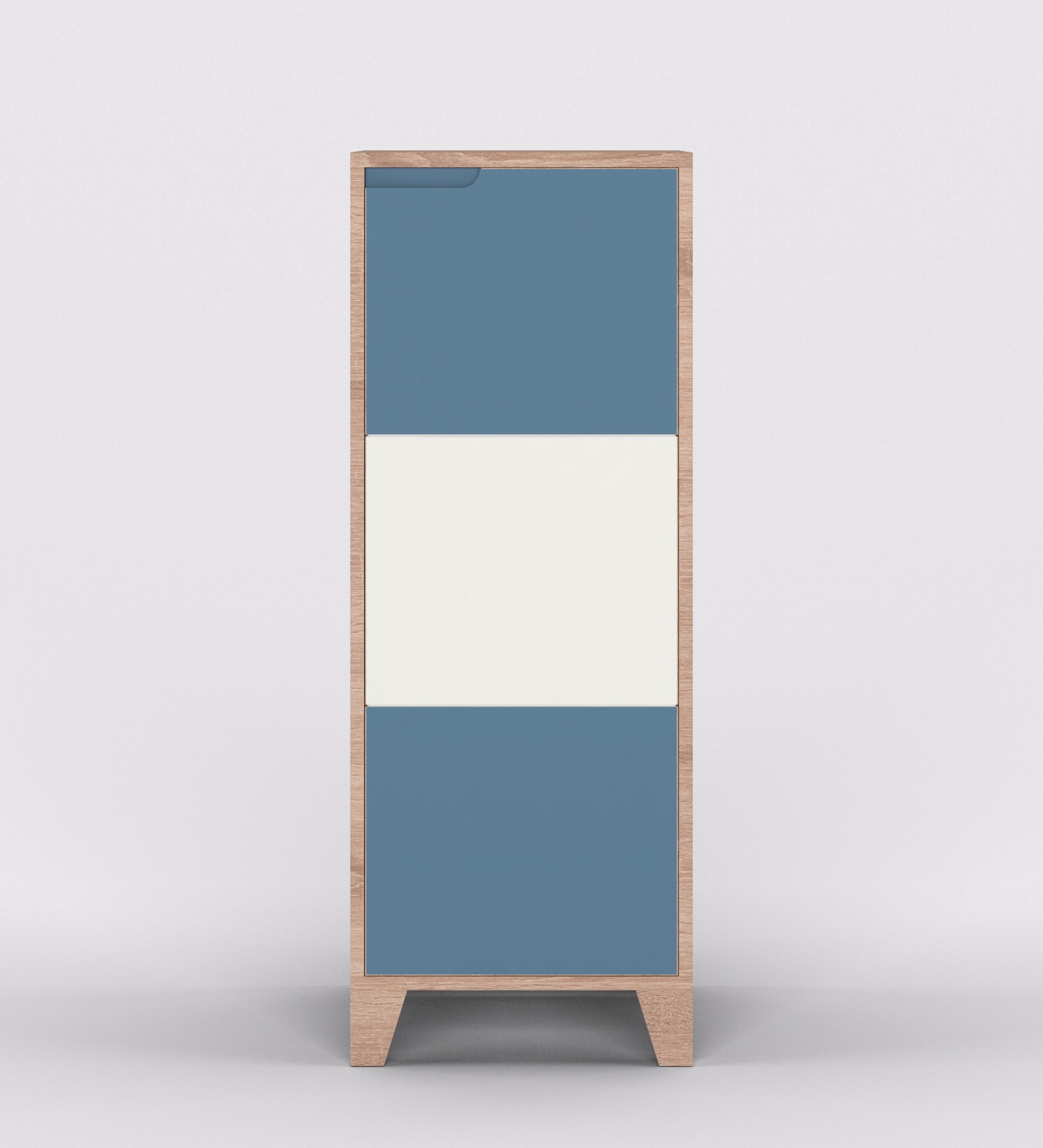 Buy Handy Dandy Cabinet Bookcase in Blue Colour at 10% OFF by Boingg ...