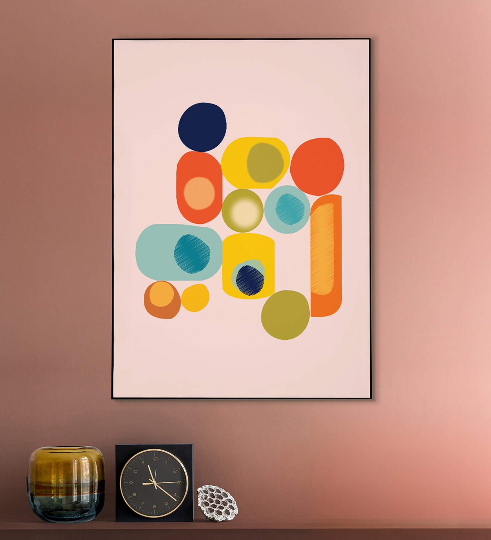 Buy Harmony In Vibrant Colors Wall Art Print at 20% OFF by NestRoots ...