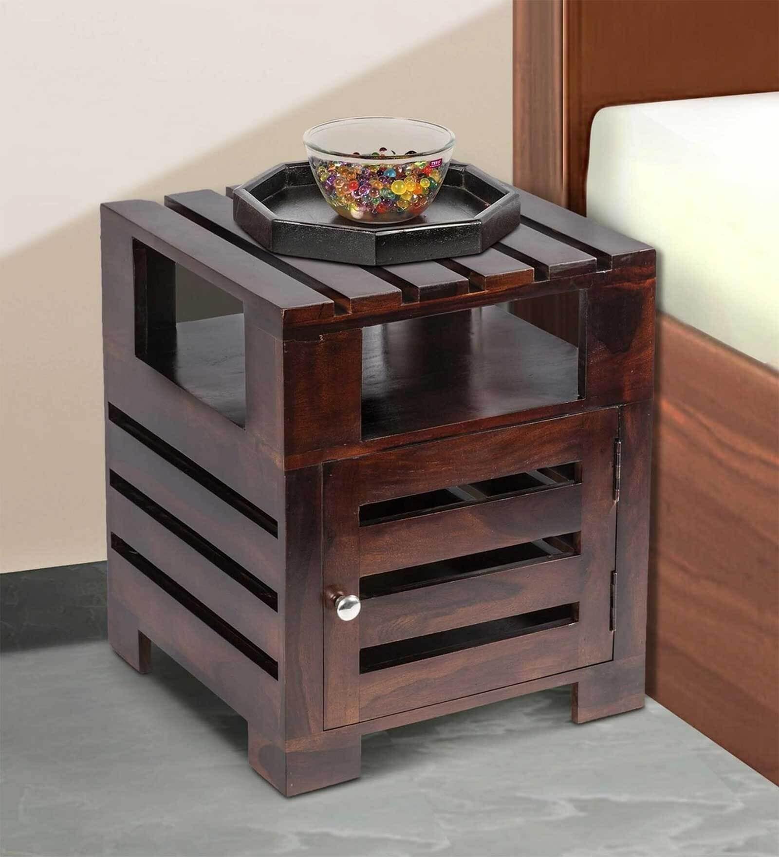 Buy Harvey End Table in Dark Walnut Finish at 29% OFF by Ikiriya ...