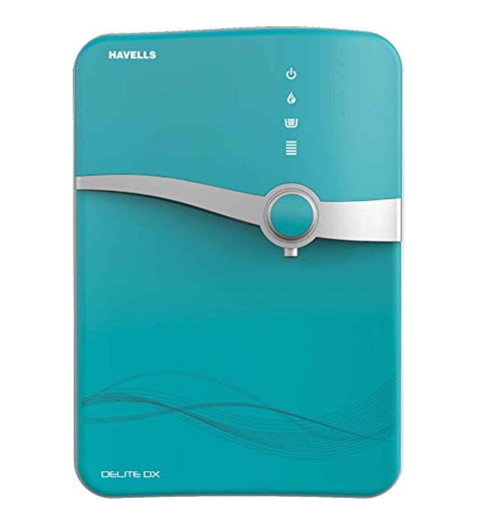 Buy Havells DELITE DX 100% RO+UV 6.5L Water Purifier (Burgundy & White ...