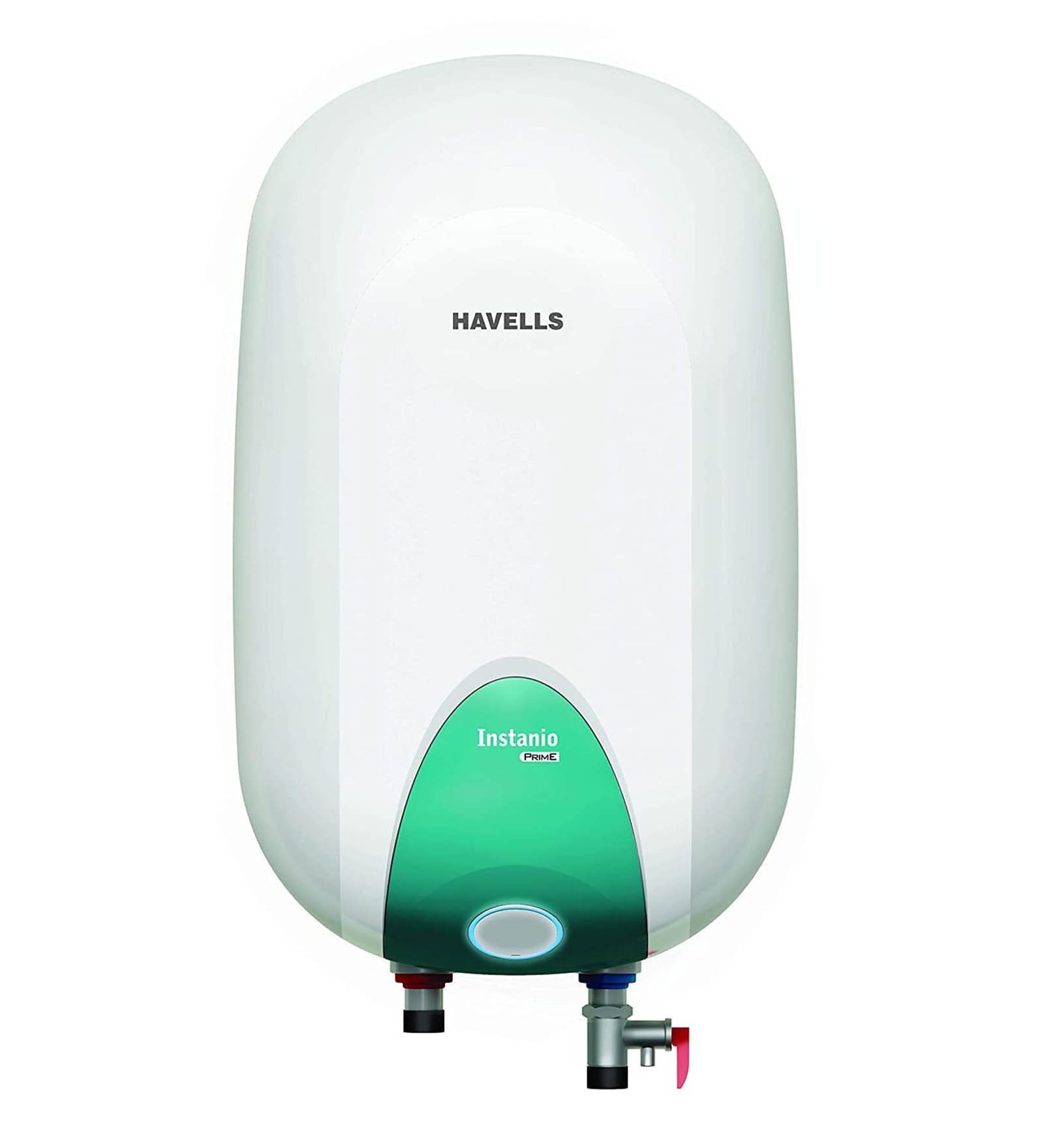 Buy Havells Instanio Prime 25L 2000W 4 Star Storage Water Heater (White ...