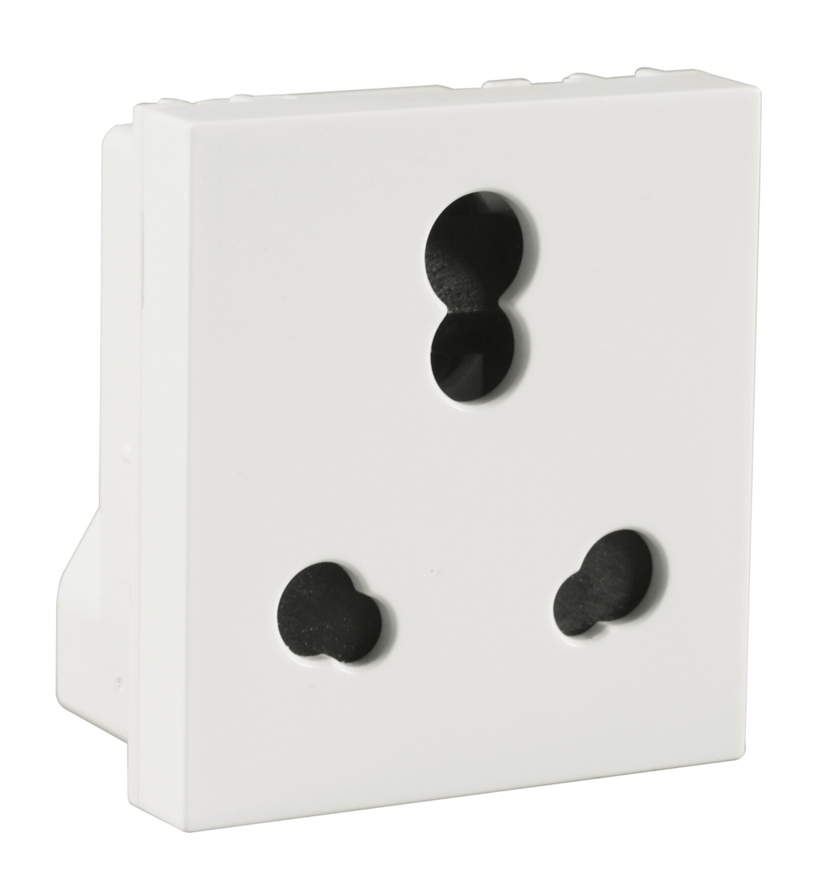 Buy Havells Oro 6/16A White 3 Pin Combined Shuttered Socket Online ...