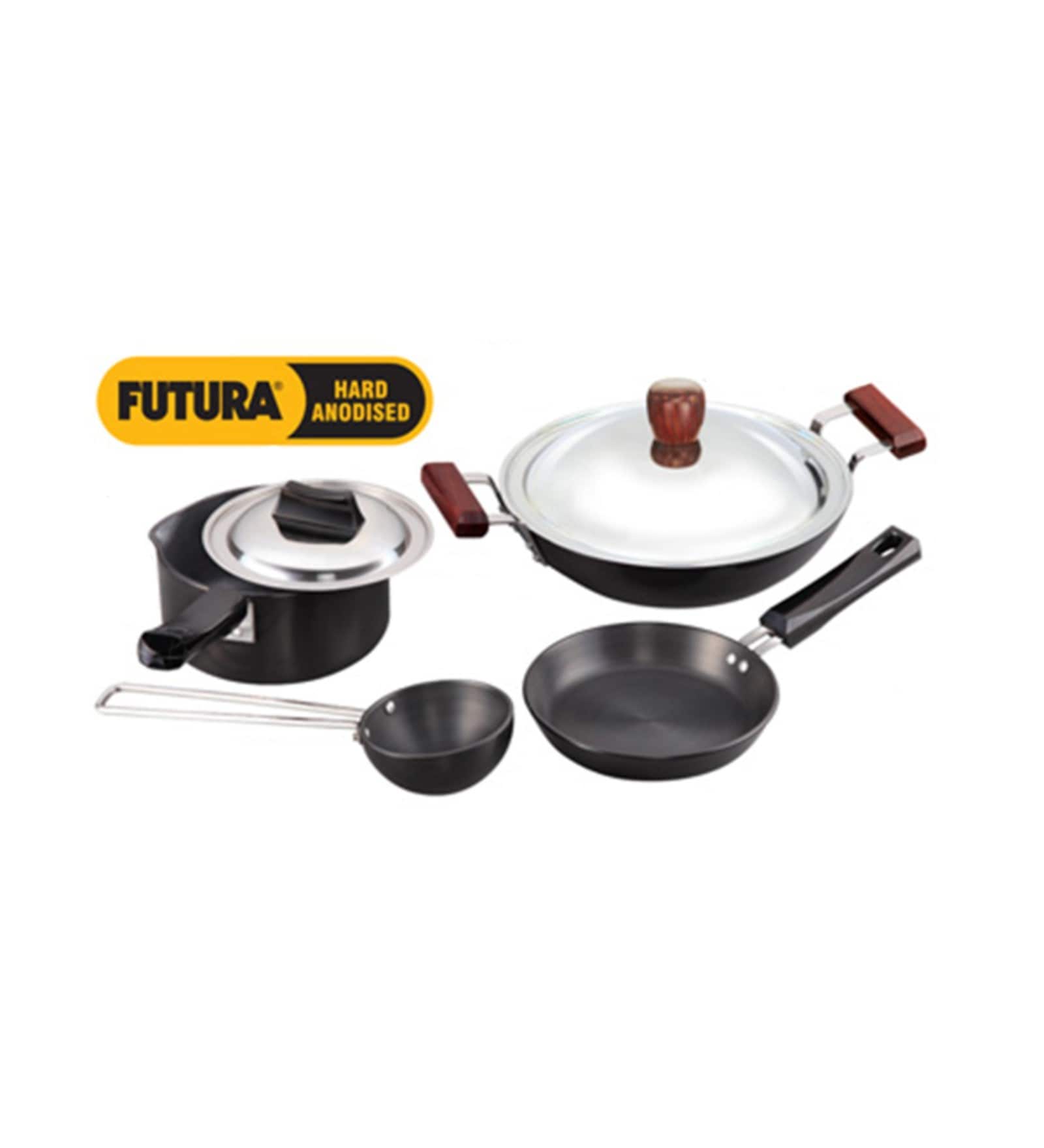 Buy Aluminium Advanced Cookware Set - Set of 4 at 1% OFF by Hawkins ...