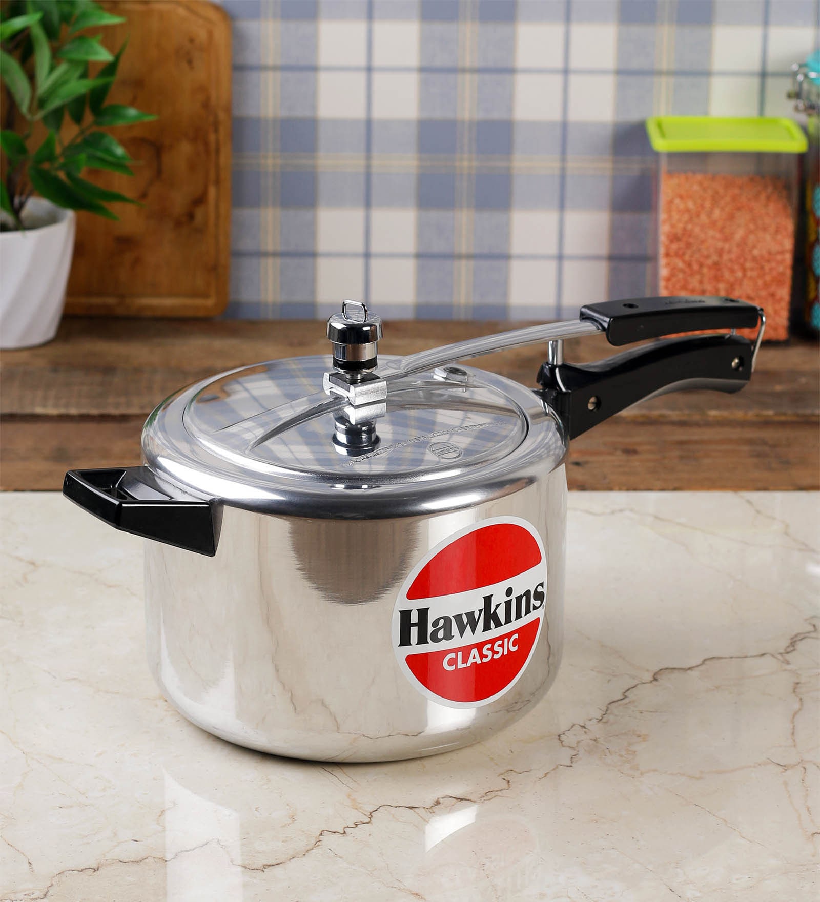 Buy Hawkins Classic Aluminium 5 Ltr Pressure Cooker at 100% OFF by ...