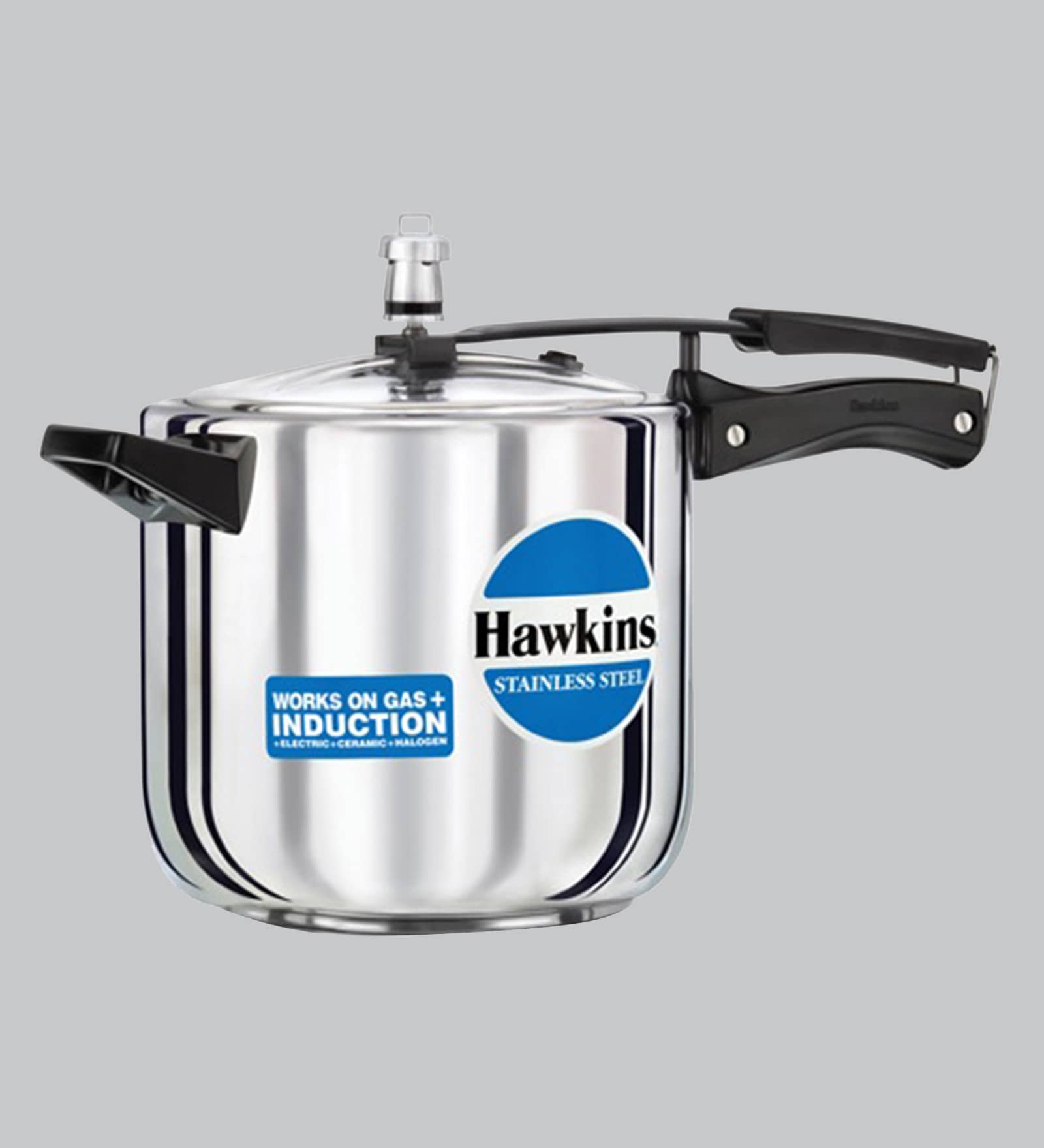 Buy Stainless Steel Inner Lid 6 Ltr Pressure Cooker by Hawkins | Pepperfry
