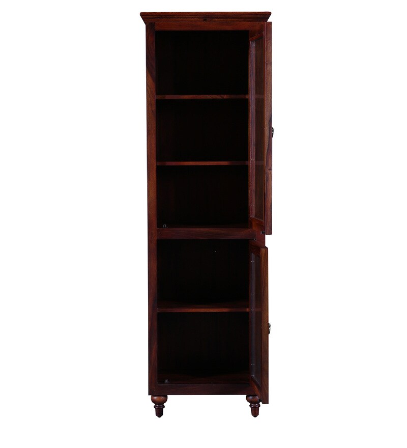 Buy Harleston Solid Wood Book Case In Honey Oak Finish By Amberville ...